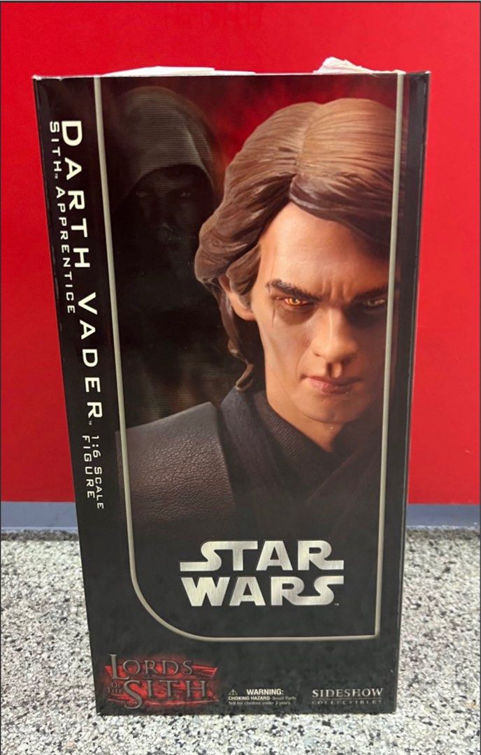STAR WARS SIDESHOW- DARTH VADER SITH APPRENTICE 1:6 SCALE SIDESHOW ...