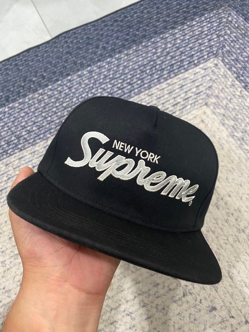 Supreme Classic Logo 5 Panel, Men's Fashion, Watches & Accessories, Cap ...