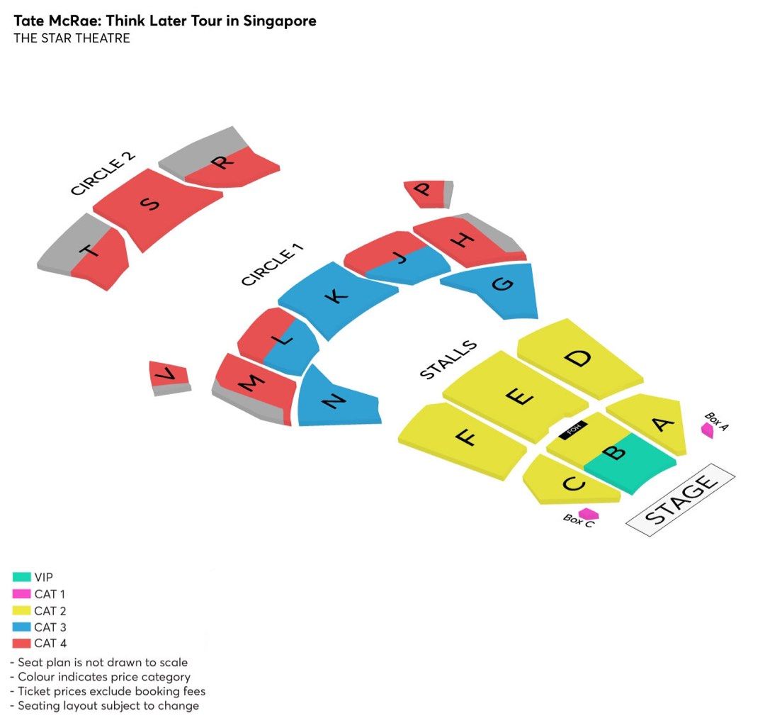 Tate McRae: THINK LATER TOUR in Singapore @ The Star Theatre | 31 Oct ...