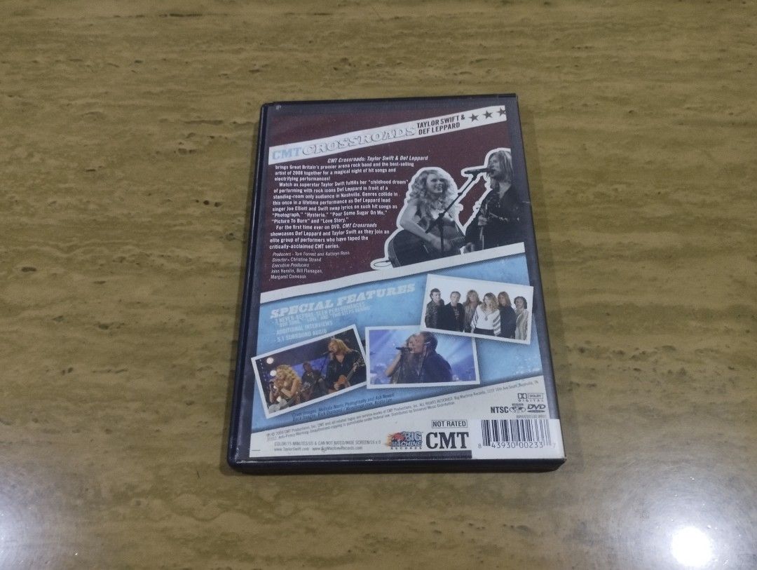 Taylor Swift & Def Leppard - CMT Crossroads USA DVD, Musik & Media, CD ...