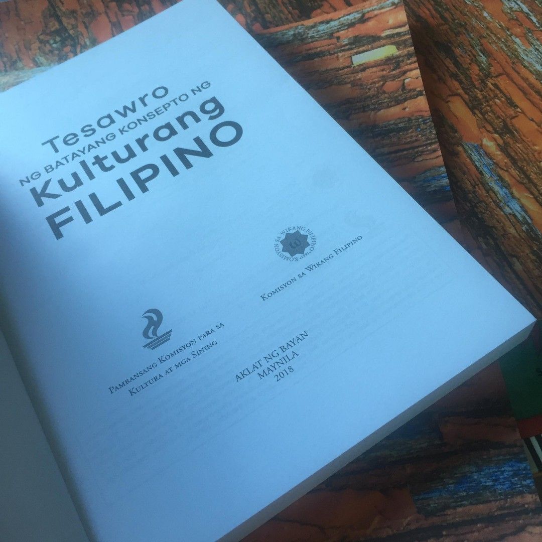 Tesawro Ng Batayang Konsepto Ng Kulturang Filipino, Hobbies & Toys ...