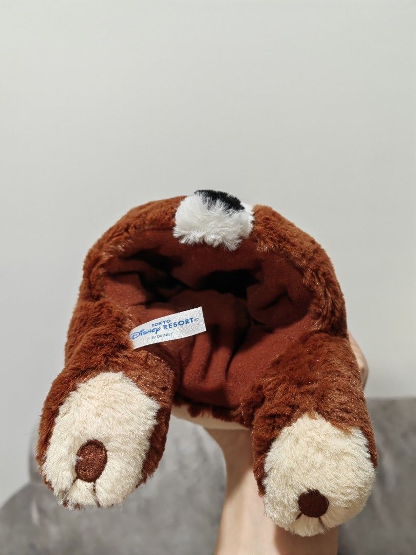 Tokyo Disney Resort Chipmunks Fluffy Hand Puppet Hairy Soft Toy ...