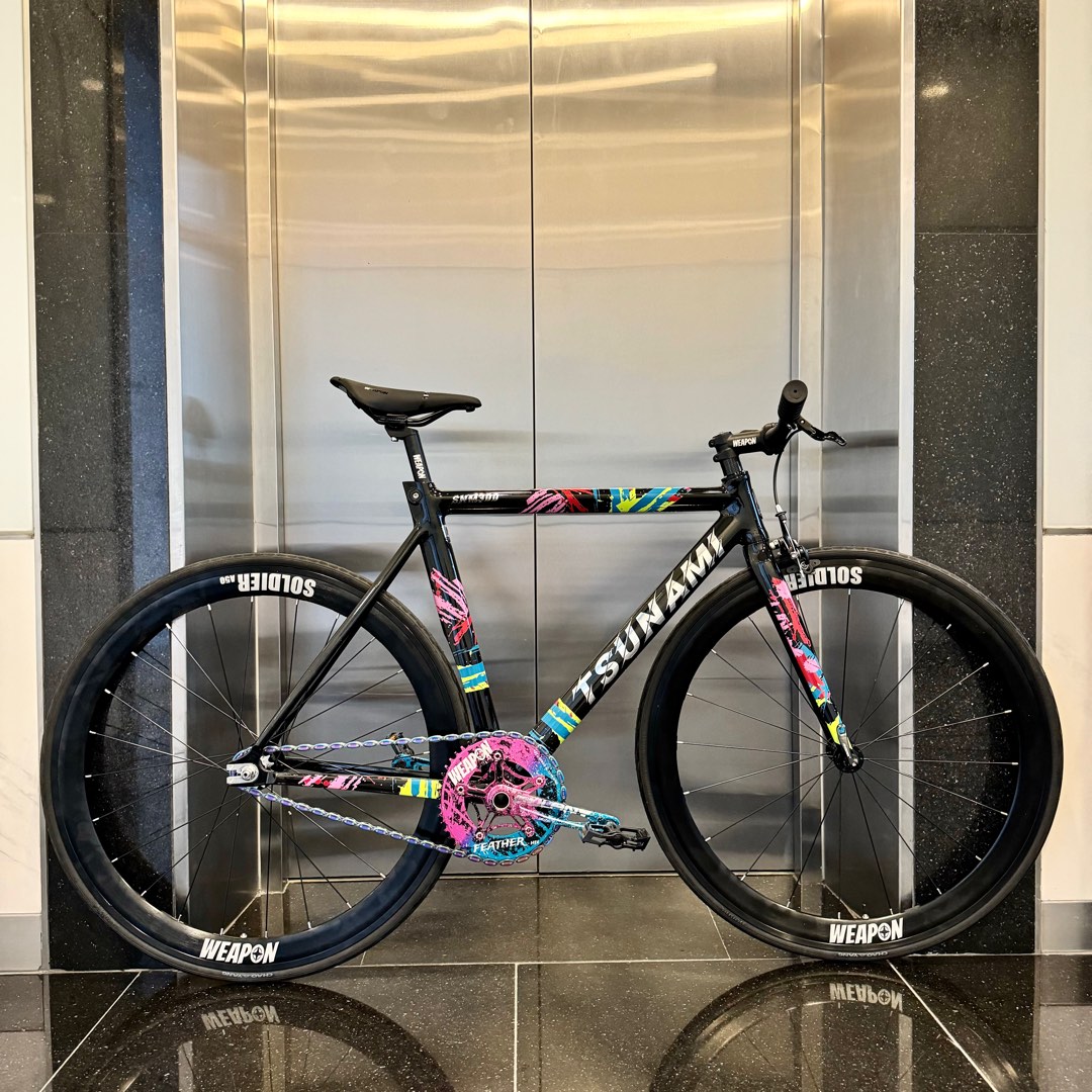 Tsunami fixie/frame set -SNM300 - $430/ complete bike $730 / fixie gear ...