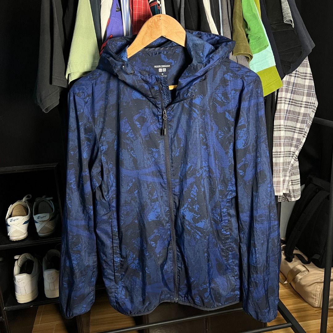 Uniqlo x Meguru Yamaguchi Pocketable Windbreaker Jacket, Men's Fashion ...