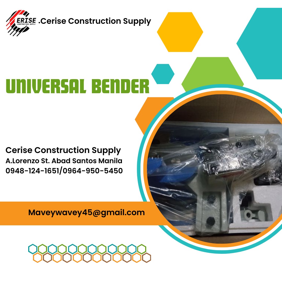 Universal Bender, Commercial & Industrial, Construction Tools ...