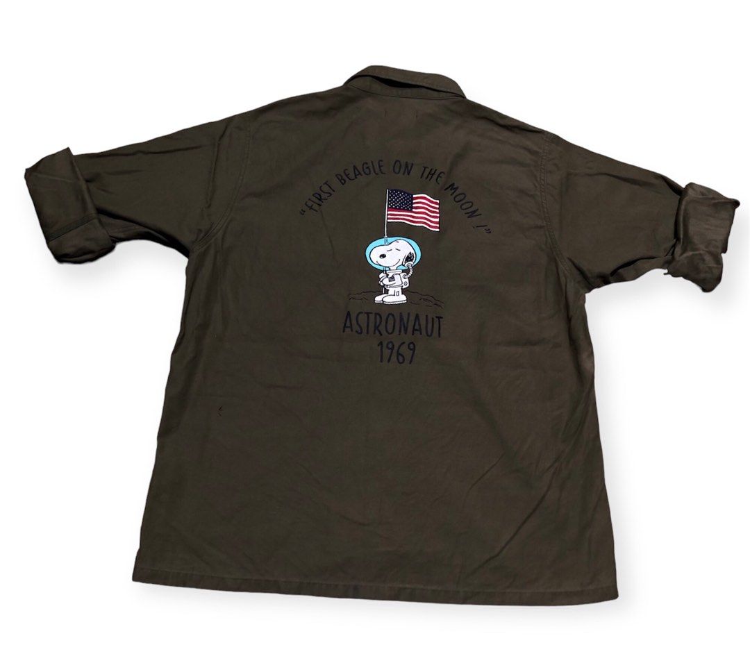 Us army x Snoopy iconic design, Men's Fashion, Tops & Sets, Tshirts ...