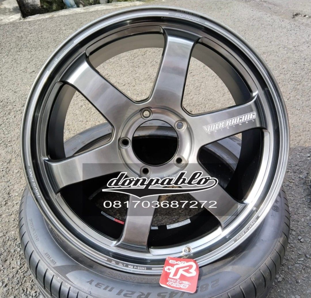 Velg TE37 Ultra Original R 22 For Land Cruiser, Aksesoris Mobil di ...