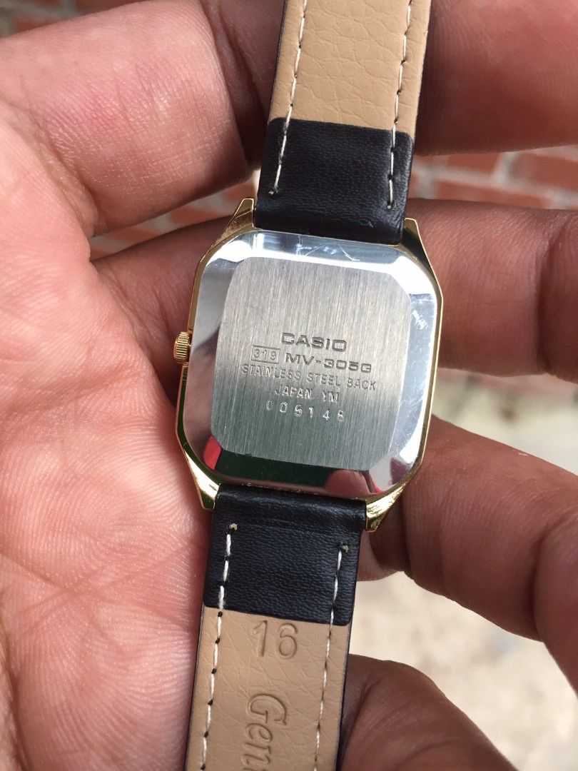 Vintage Casio Traddy Hexagon MV-305G, Men's Fashion, Watches ...