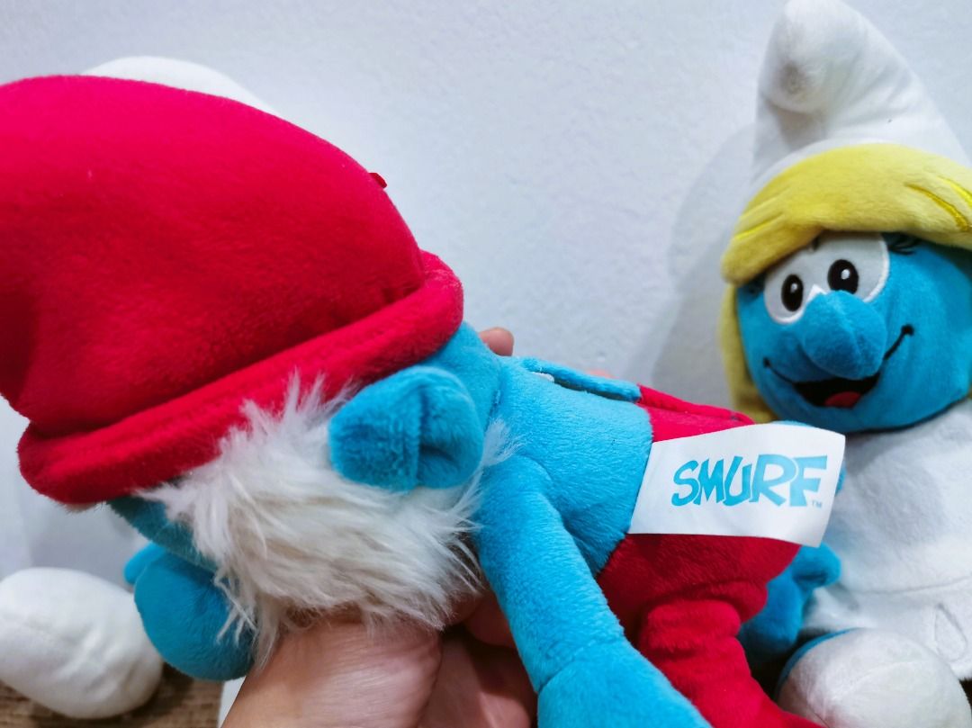 Vintage collection Smurfs Family Plush, Hobbies & Toys, Toys & Games on ...