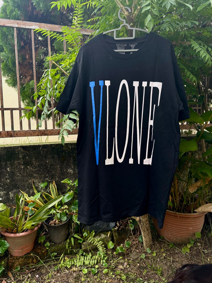 Vlone Staple Blue Tee, Men's Fashion, Tops & Sets, Tshirts & Polo ...