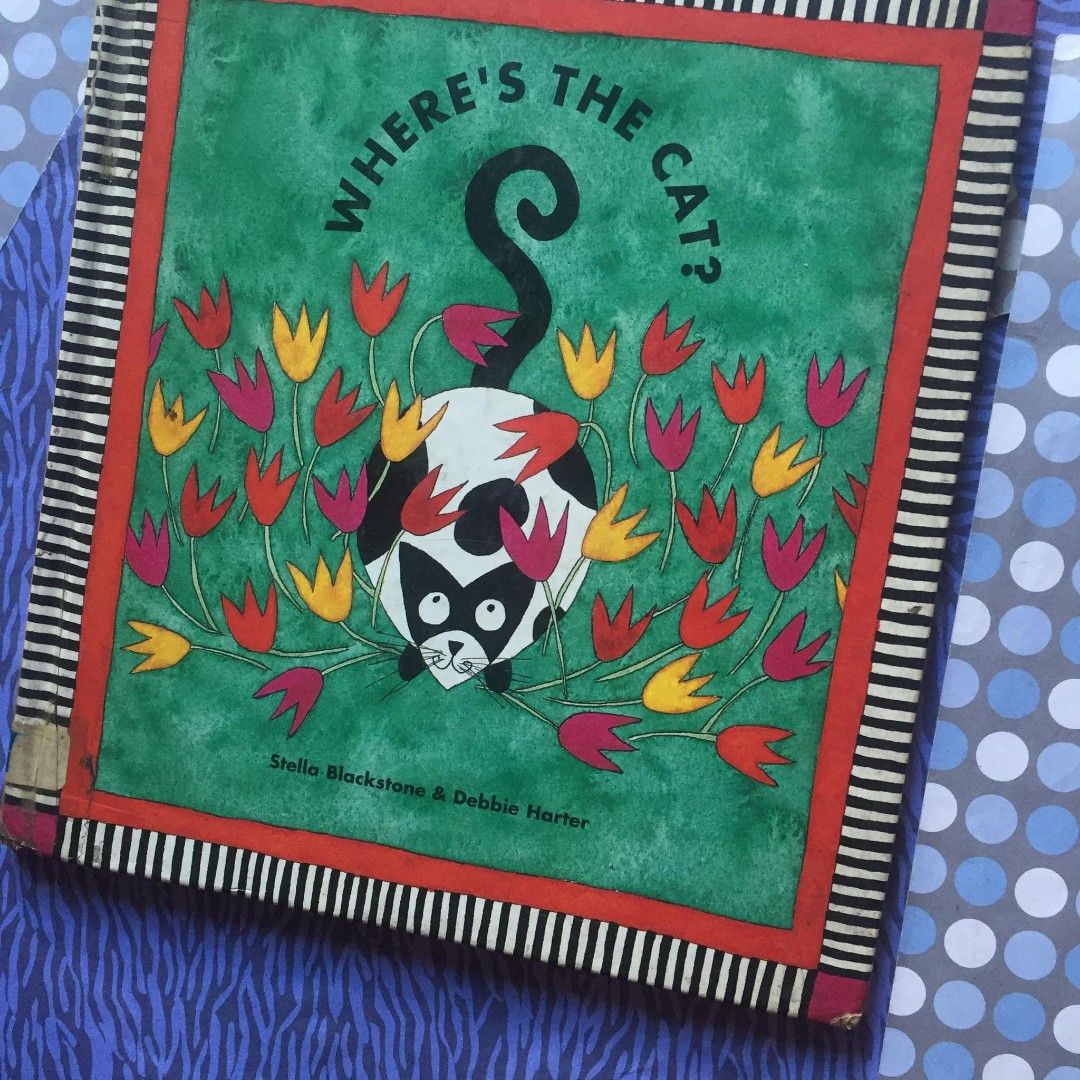 Where's The Cat? By Stella Blackstone & Debbie Harter, Hobbies & Toys ...