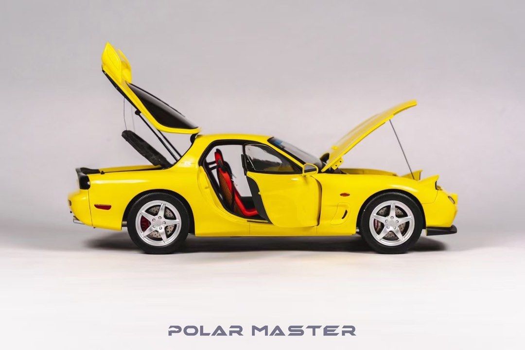 1/18 Polar Master Mazda RX7 (full opening diecast), Hobbies & Toys ...