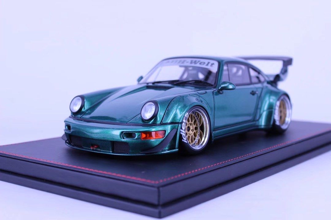 1/18 TGM Porsche 964 RWB (come with display case) - Green, Purple, Gulf ...