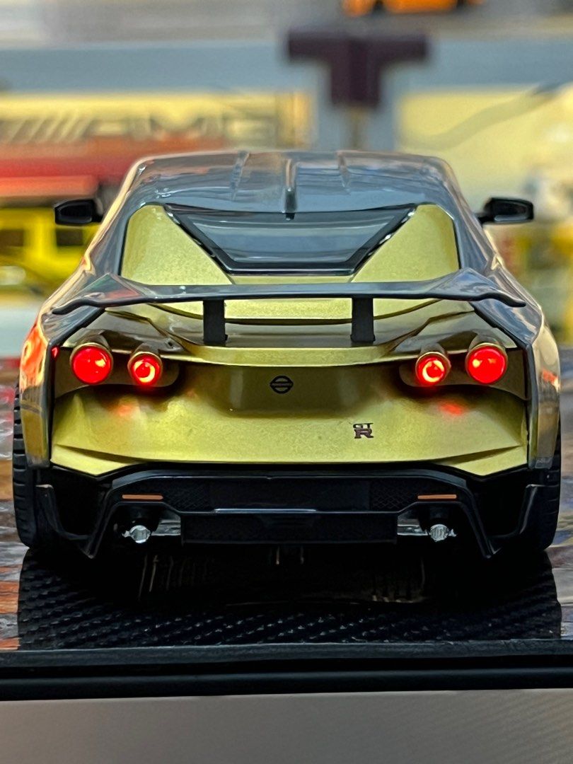 1/24 Model NISSAN SKYLINE GTR R50 Diecast Model Toy And Gift Collection ...