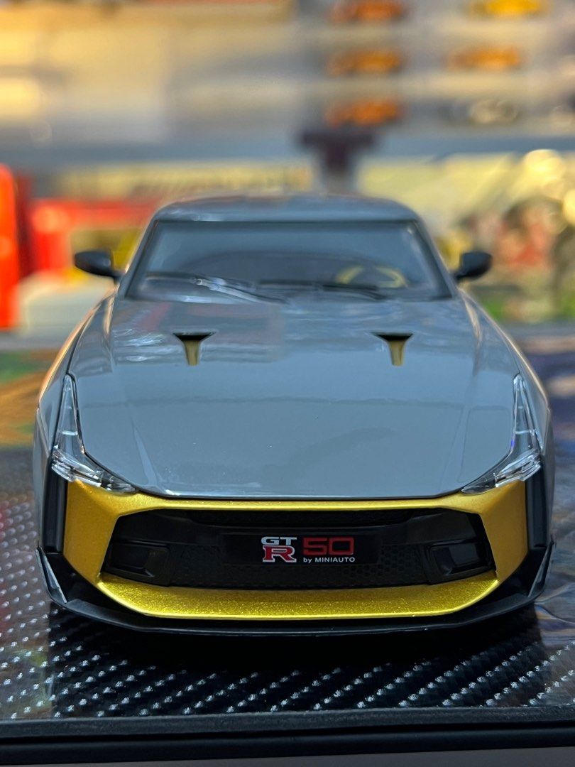 1/24 Model NISSAN SKYLINE GTR R50 Diecast Model Toy And Gift Collection ...