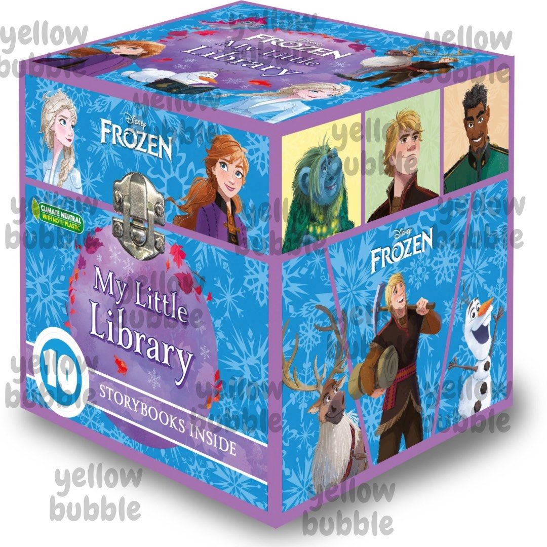一星期到貨 ️ My Little Library Disney Frozen (10 Storybooks), 興趣及遊戲, 書本 & 文具 ...