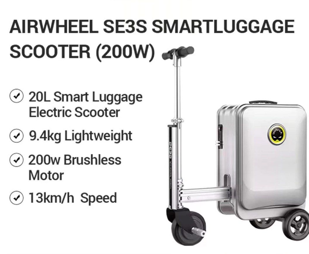 Airwheel Robot Luggage, Hobbies & Toys, Travel, Luggages on Carousell