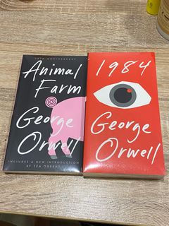 Animal Farm 1984 George Orwell, Hobbies & Toys, Books & Magazines ...