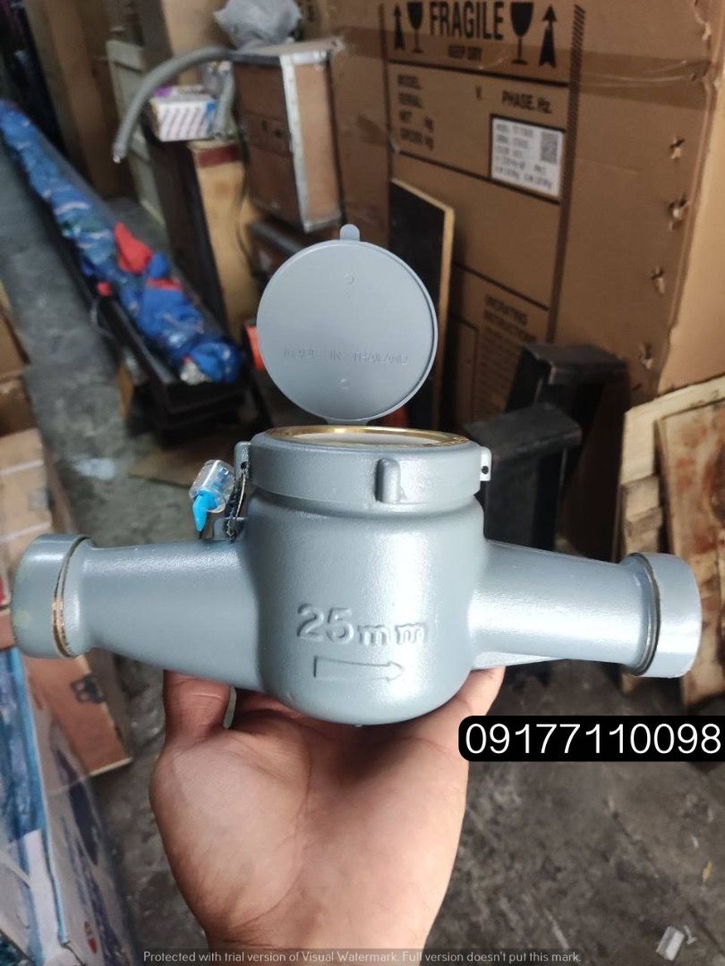 ASAHI WATER METER W/ MAYNILAD CALIBRATION, Commercial & Industrial ...