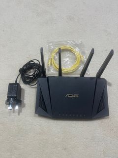 Asus RT-AX3000P Wifi 6 router, Computers & Tech, Parts & Accessories ...