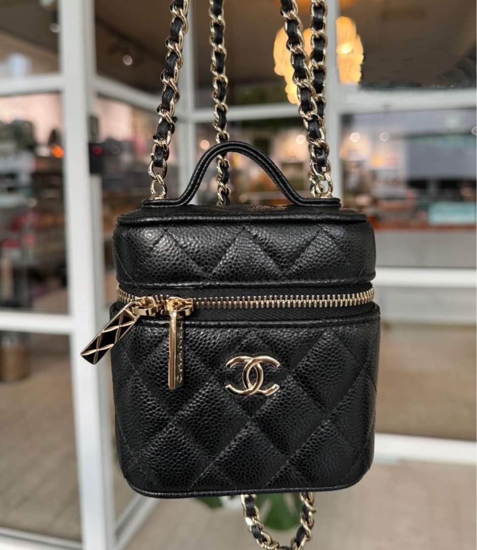 AUTHENTIC CHANEL MINI VANITY, Luxury, Bags & Wallets on Carousell