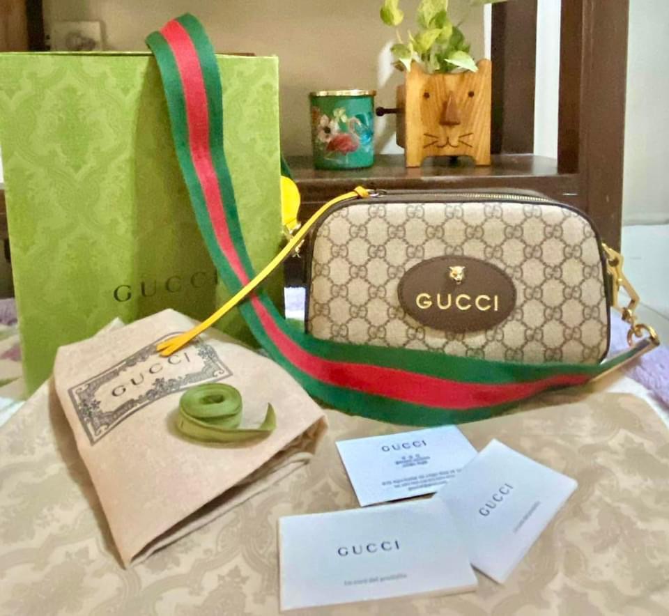 Authentic Gucci Camera Bag, Luxury, Bags & Wallets on Carousell