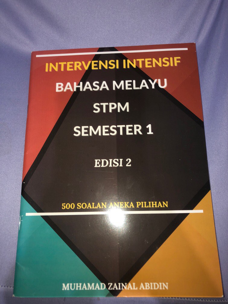 BM INTERVENSI INTENSIF STPM SEM 1, Hobbies & Toys, Books & Magazines, Textbooks on Carousell