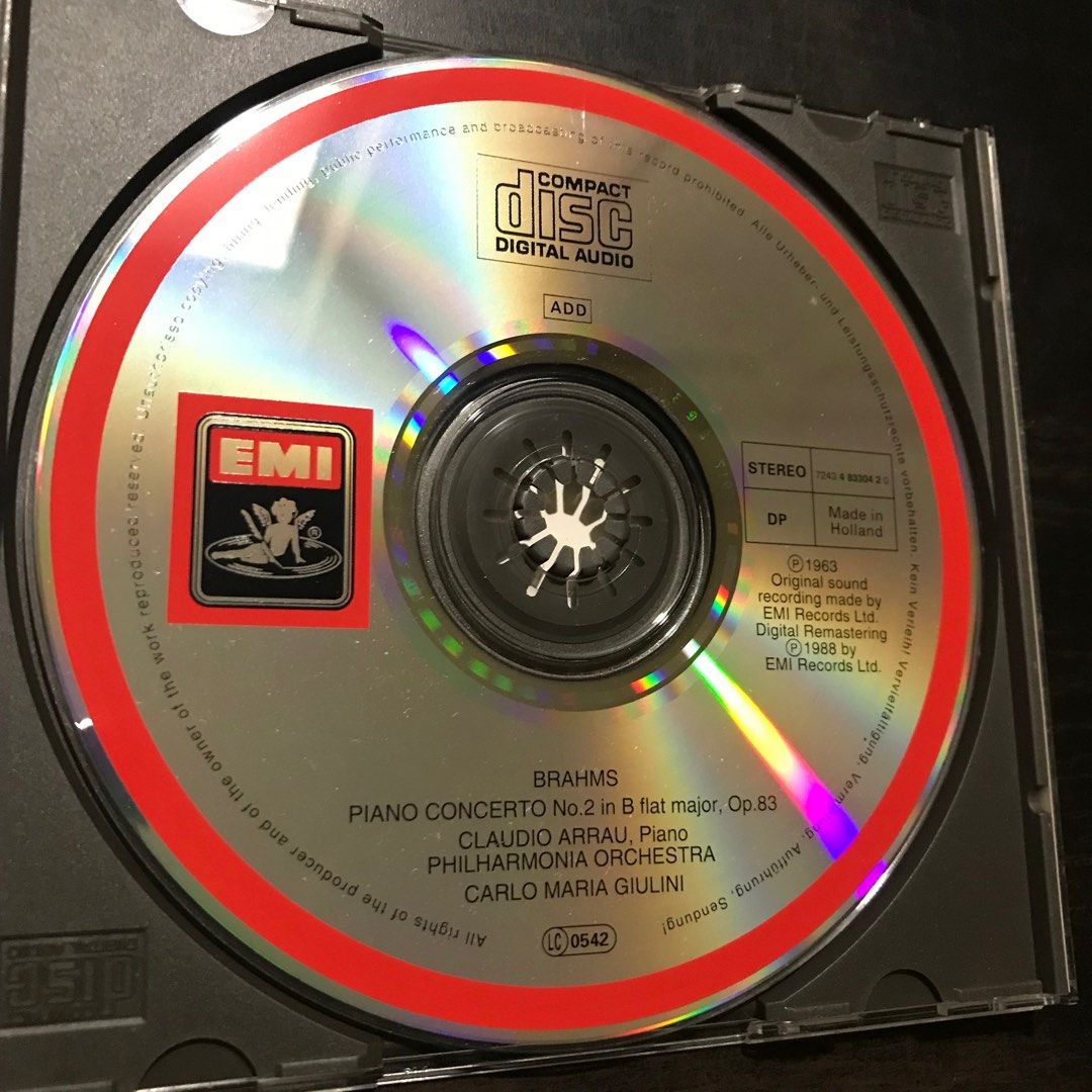 Brahms CD (Box Aus), Hobbies & Toys, Music & Media, CDs & DVDs on Carousell