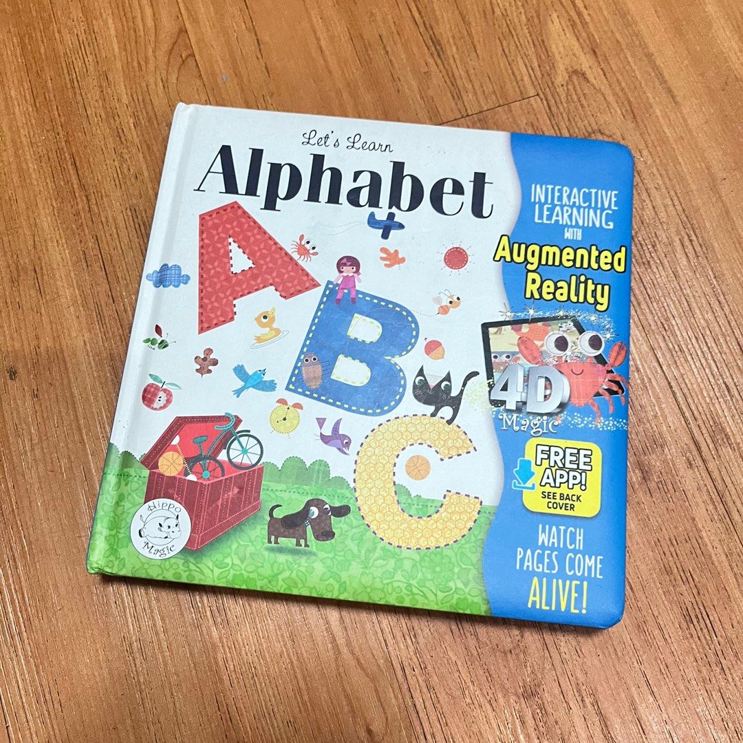 Buku Anak Membaca - Let's Learn Alphabet, Buku & Alat Tulis, Buku Anak-Anak di Carousell