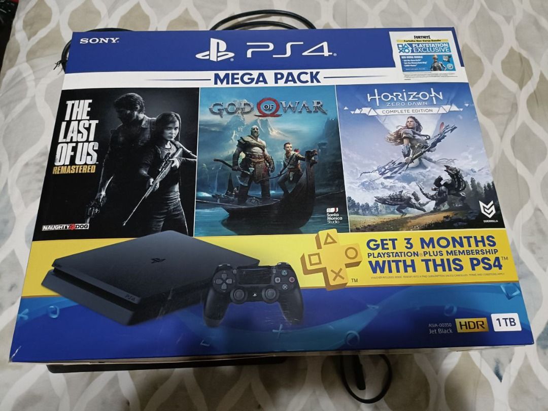 [BUNDLE] PS4 Slim 1TB and games, Video Gaming, Video Game Consoles ...