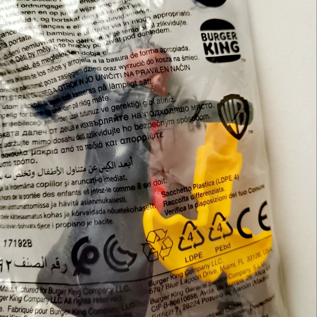 BURGER KING BATWHEELS Grappling Hook Robin Action Figure, Hobbies ...