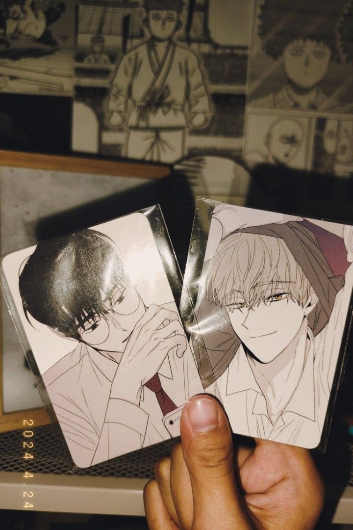 Checkmate Manhwa yaoi Official Photocard, Hobbies & Toys, Books ...