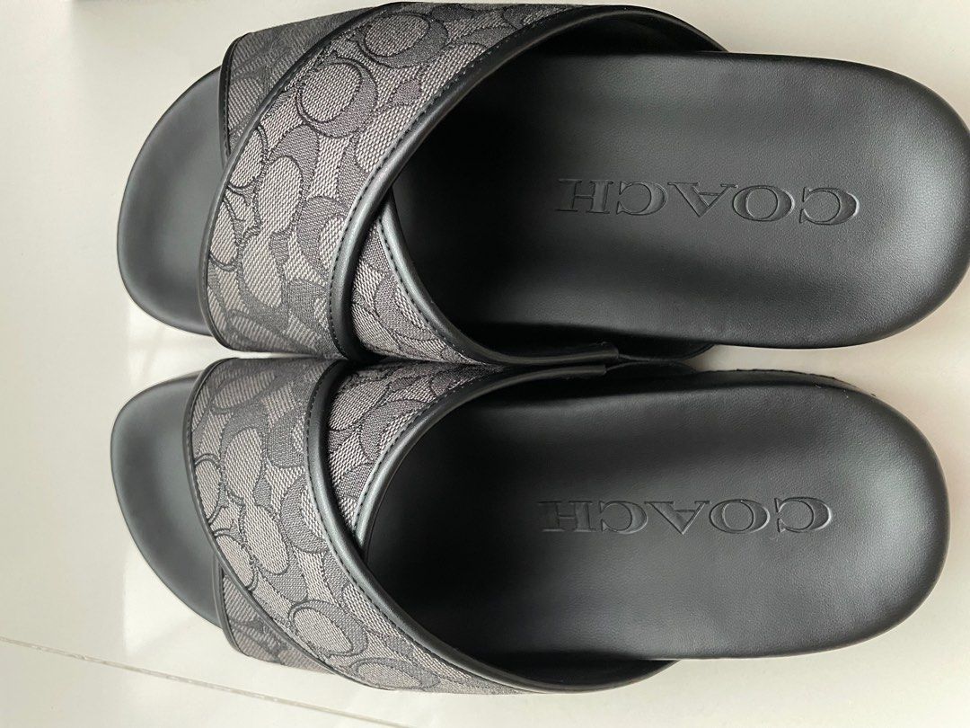 Coach Crossover Sandal, Men's Fashion, Footwear, Flipflops and Slides ...