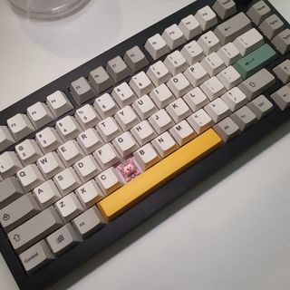 (FINAL) ePBT Blank Dark Grey PBT Cherry Profile Keycaps for Custom ...