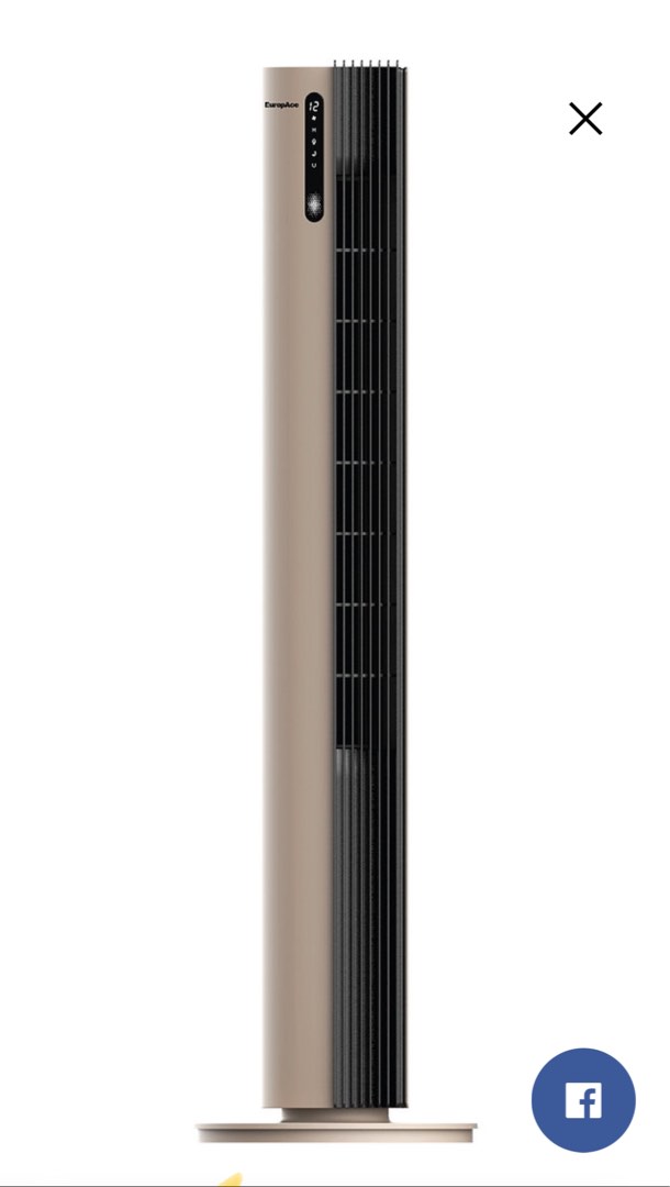 Euroace DC Tower Fan with Air Sterilizer, Furniture & Home Living ...
