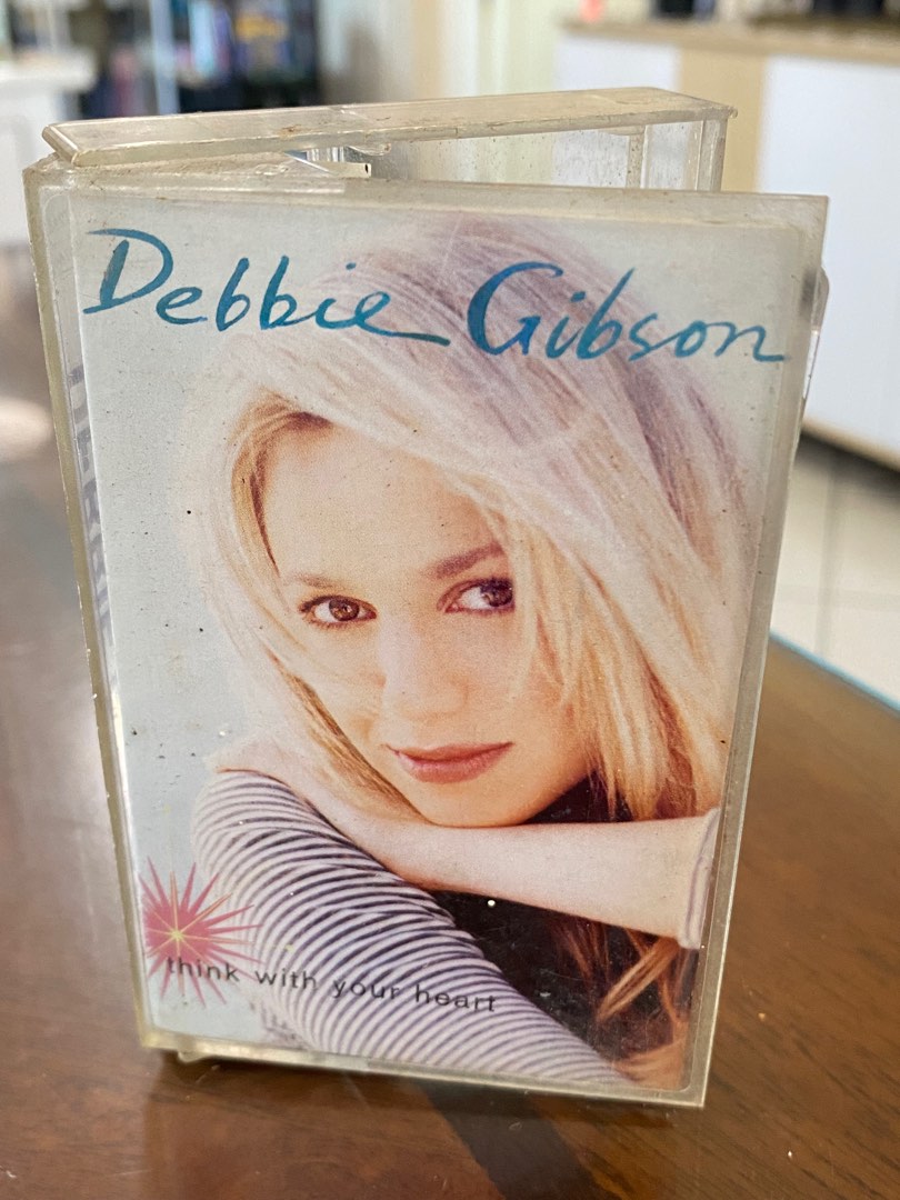 DEBBIE GIBSON - THINK WITH YOUR HEART - Original Music Album Cassette ...