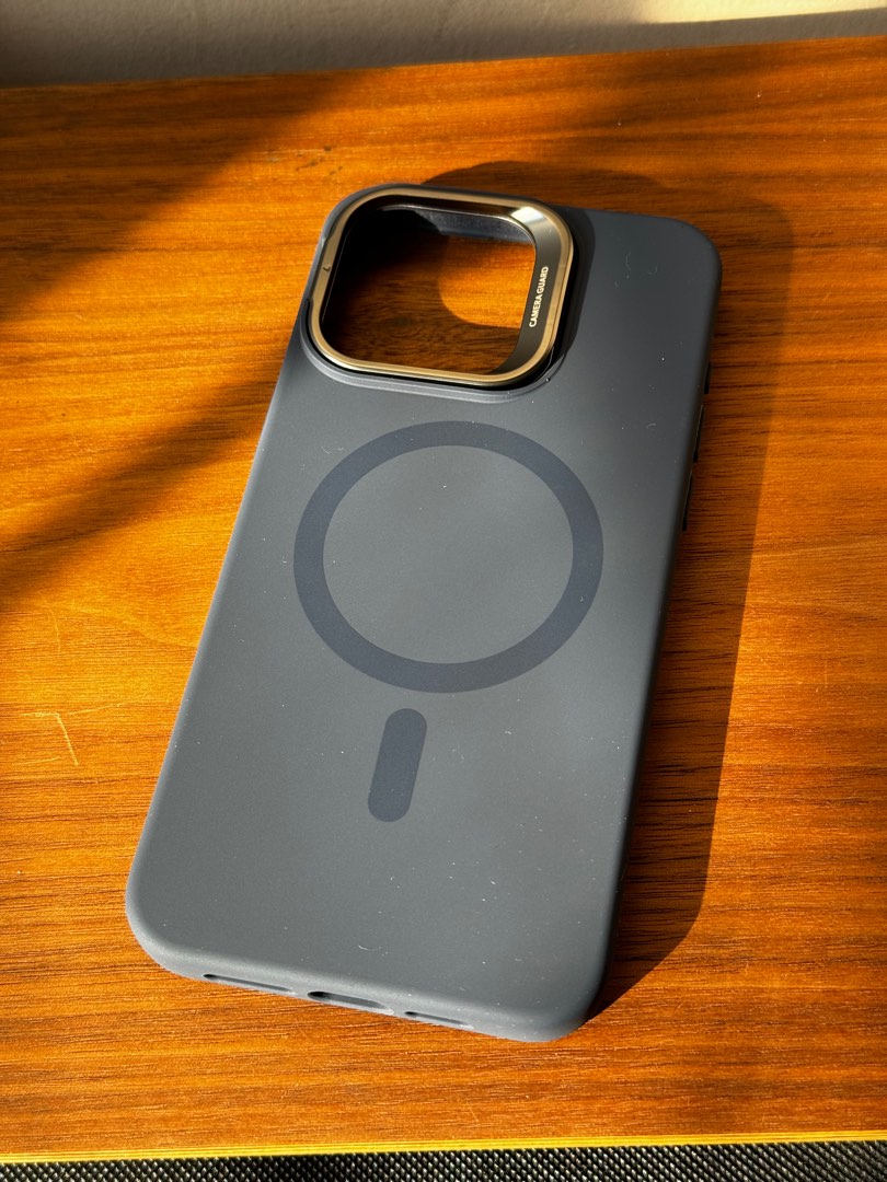 ESR Soft Case with Stash Stand for iPhone 15 Pro Max in Dark Blue ...