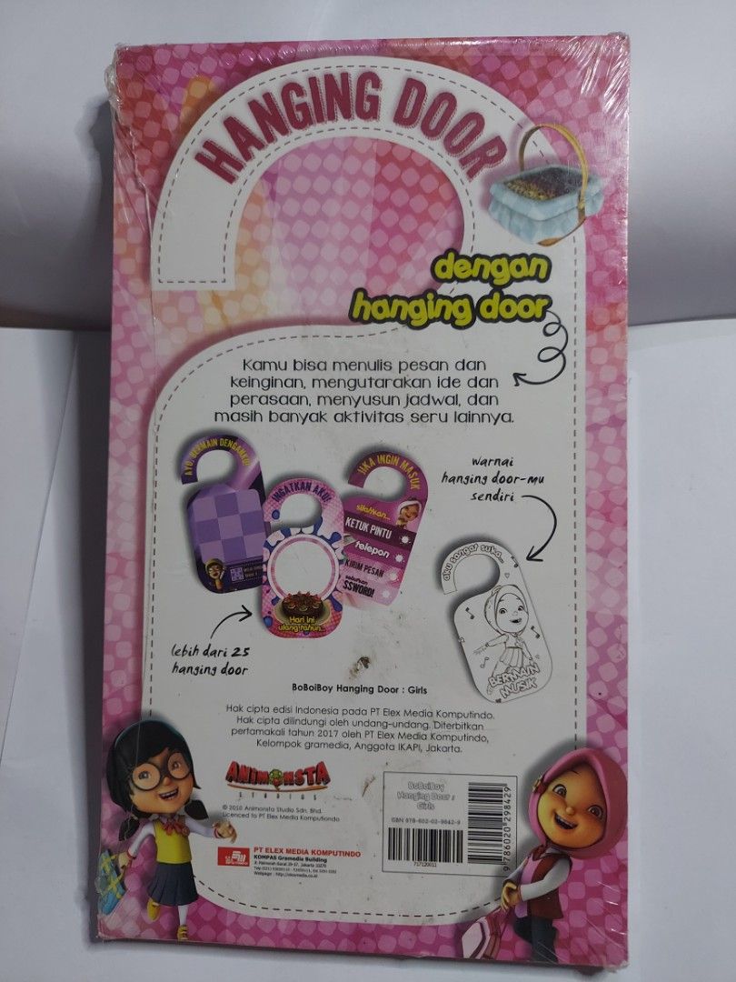 Hanging door dan mewarnai boboi boy, Buku & Alat Tulis, Majalah ...