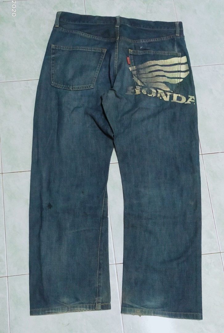 Honda Jeans, Men's Fashion, Bottoms, Jeans on Carousell