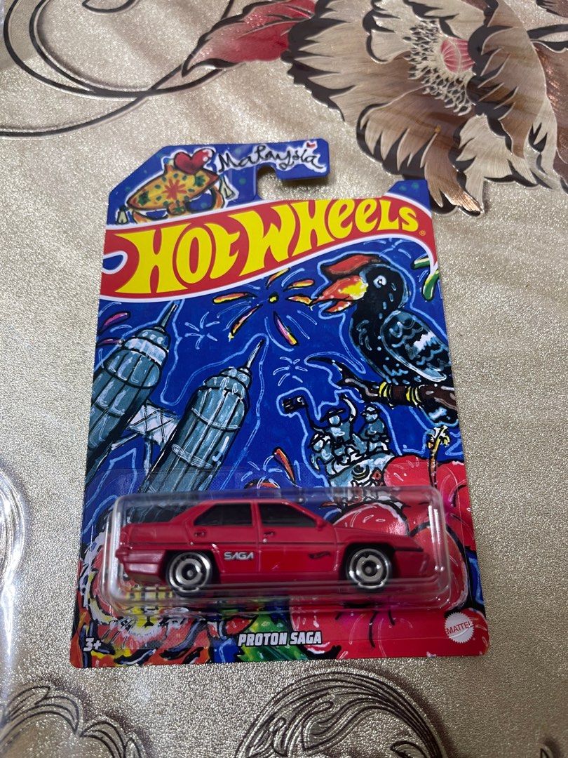 Hot Wheels Proton Saga Bird, Hobbies & Toys, Toys & Games on Carousell