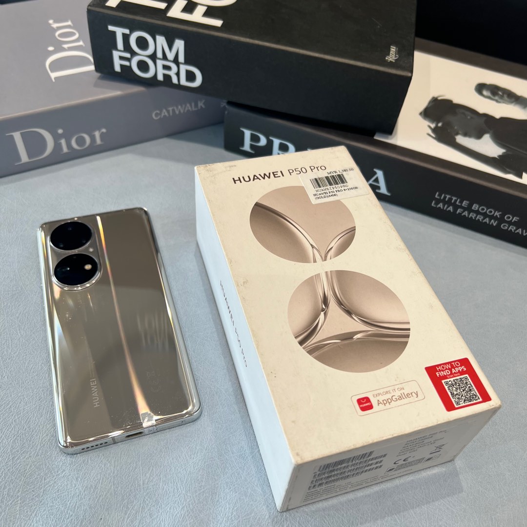 Huawei P50 Pro Cocoa Gold 256GB, Mobile Phones & Gadgets, Mobile Phones ...