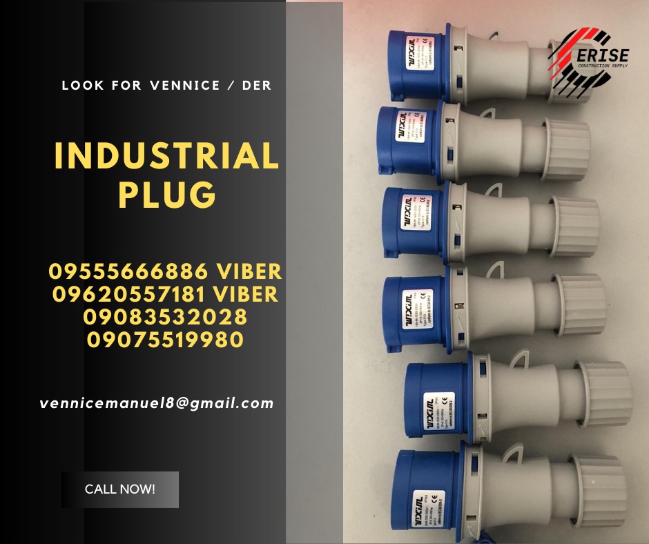 iNDUSTRIAL plug wixim brand, Commercial & Industrial, Construction ...