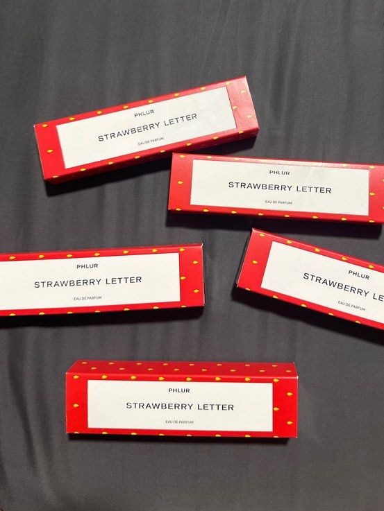 strawberry letter sample