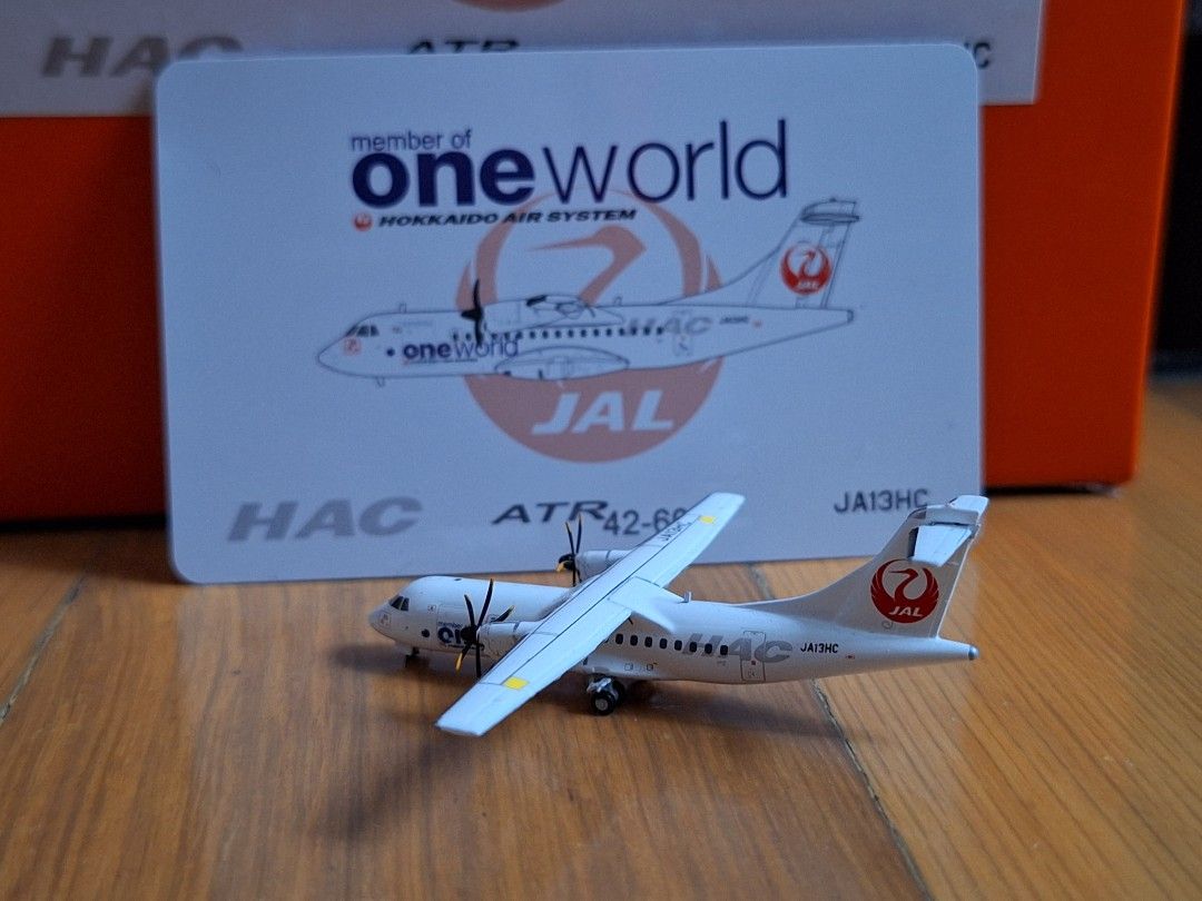 JAL ATR 42-600 Model, Hobbies & Toys, Toys & Games on Carousell