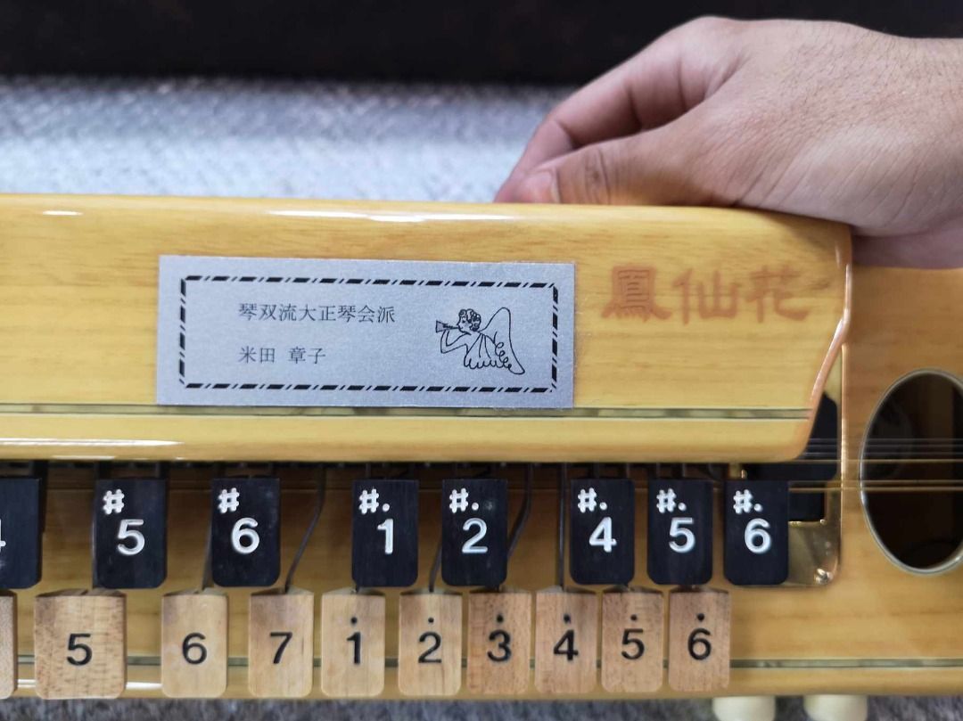 Kawai Japan Wooden Taishogoto Harp, Hobbies & Toys, Music & Media ...