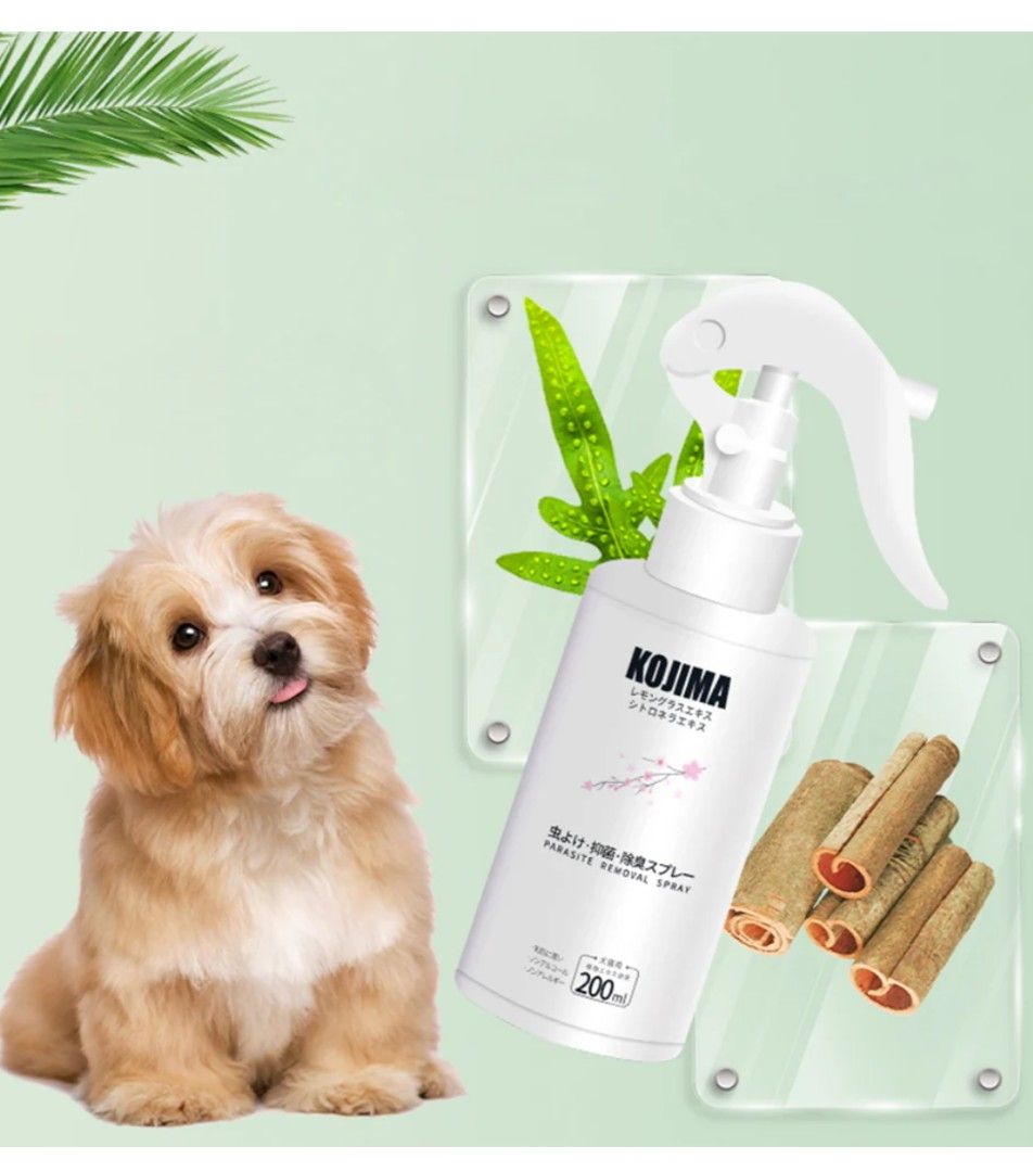 Japan KOJIMA Pet worm Parasite Remover Repellent Natural Plant base ...