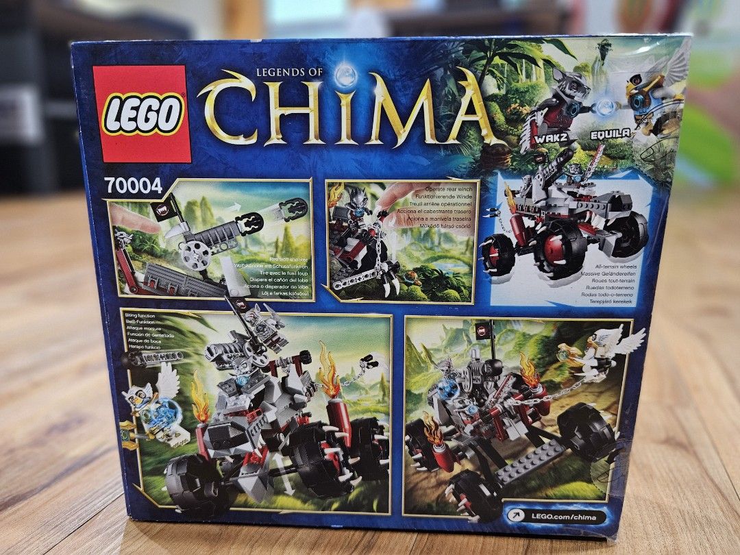 Lego Chima 70004 Wakz' Pack Tracker (assembled once), Hobbies & Toys ...