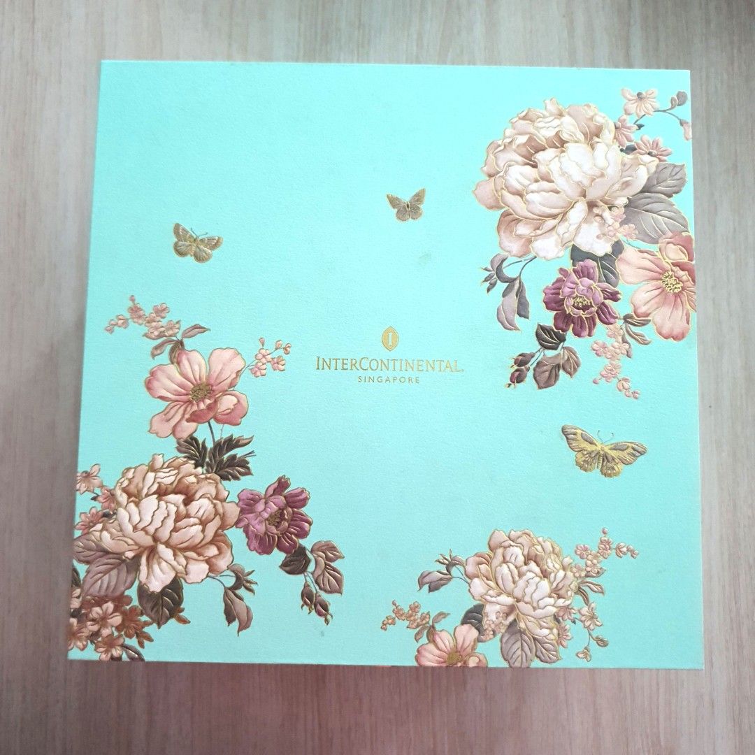Mooncake Box & Tea Set - By Intercontinental, Furniture & Home Living ...