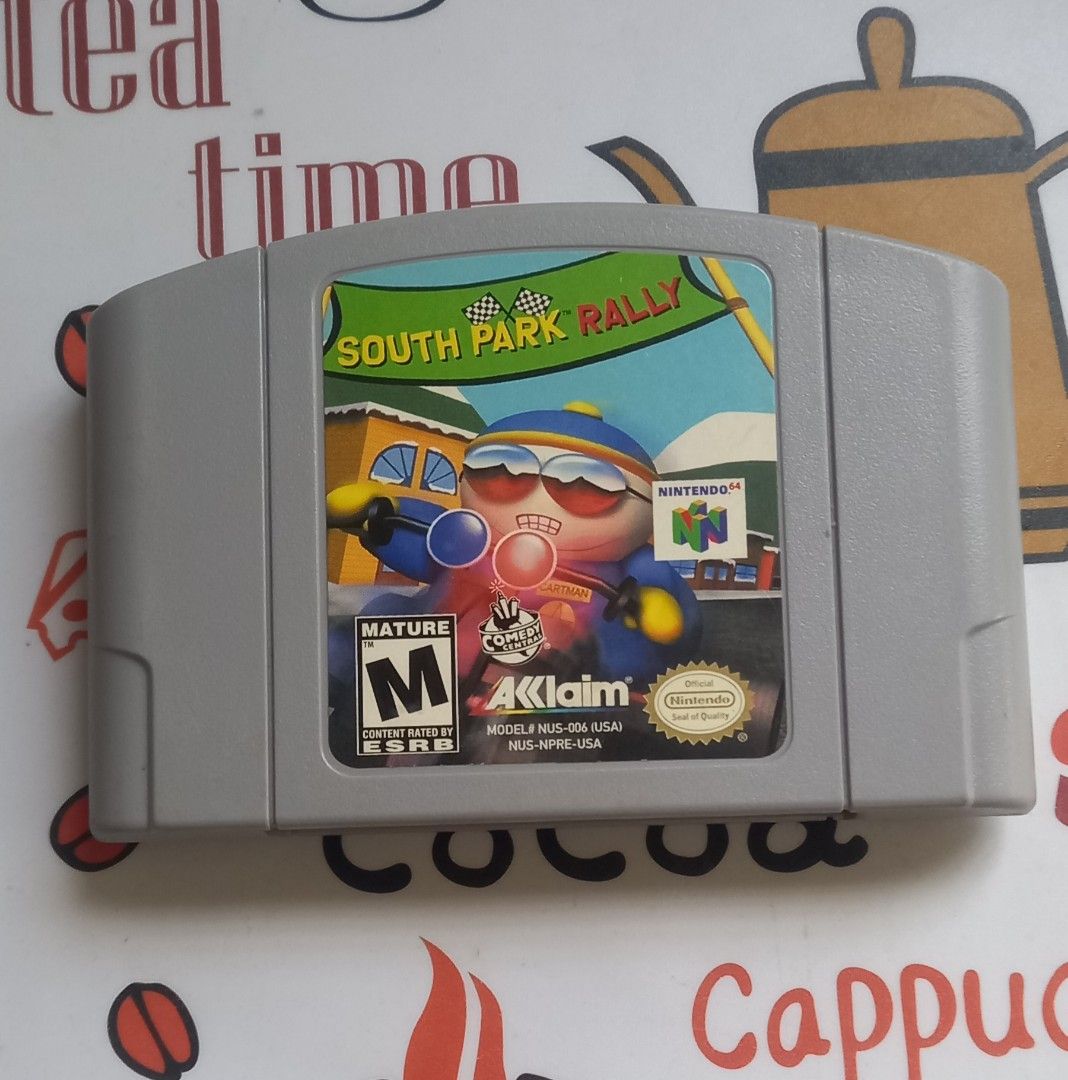 N64 South Park Rally, Video Gaming, Video Games, Nintendo on Carousell