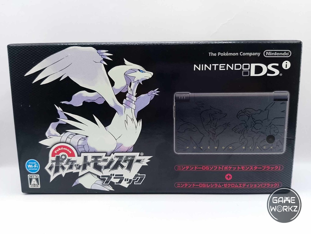 Nintendo DSi Reshiram Zekrom Pokemon Black Limited Edition, Video ...